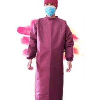 Taslan anti air Gown apron baju apd baju medis waterproof | Shopee ...