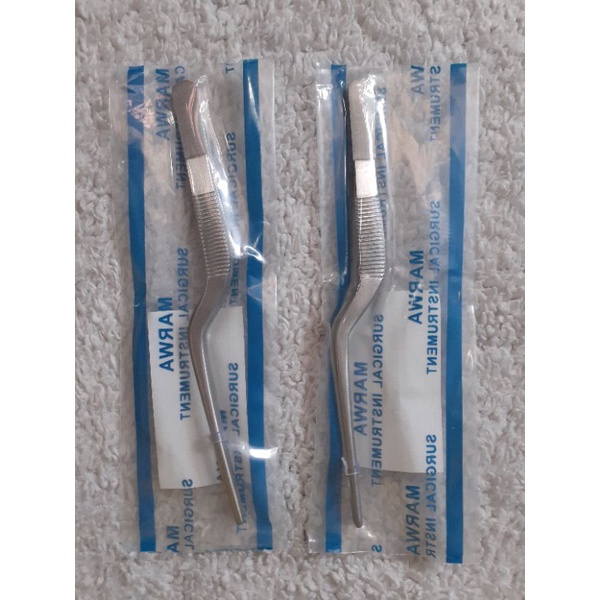 Jual Pinset Bayonet Hidung Pinset THT Pincet 14cm Nasal Dressing ...