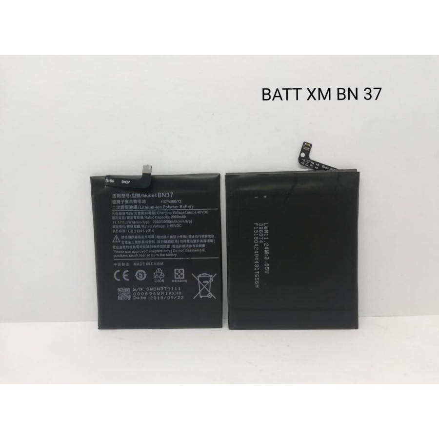 Baterai Xiaomi 6a - Homecare24