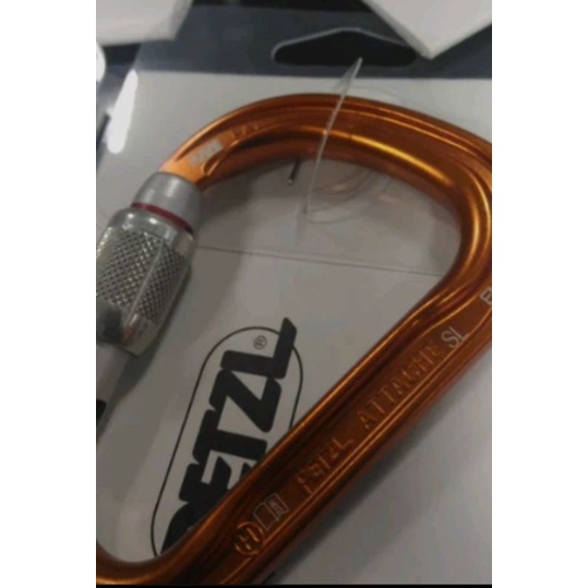 Jual Petzl Carabiner Attache connector safety carabiner industrial And ...
