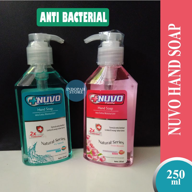 Jual NUVO HAND SOAP | SABUN CUCI TANGAN | HAND WASH ANTI BACTERIAL 250 ...