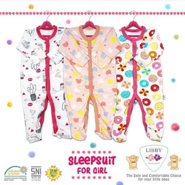 Jual Sleepsuit libby baby for Girls | Shopee Indonesia