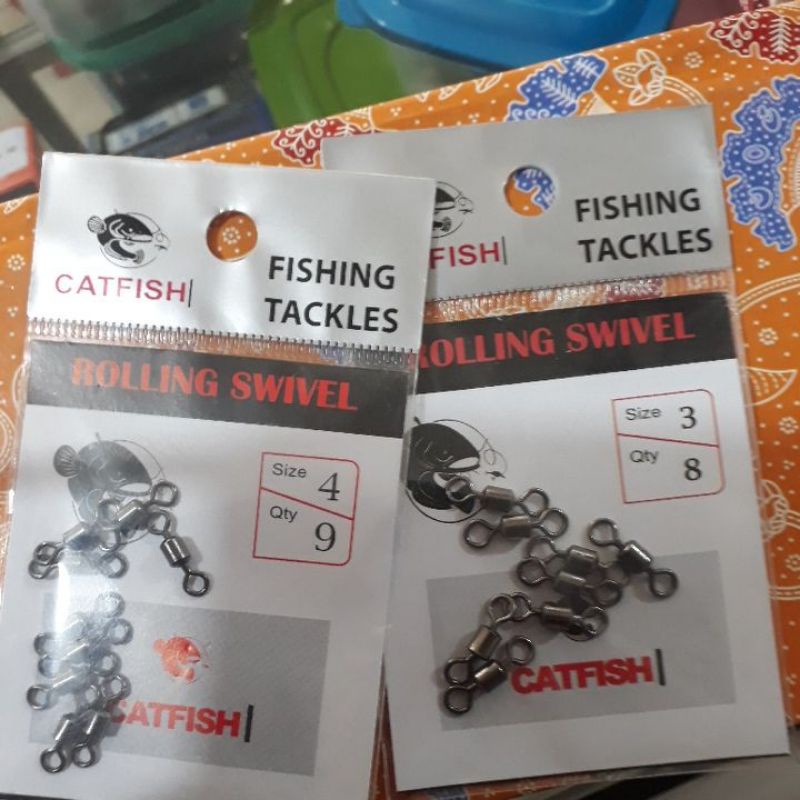 Jual Kili Rolling Swivel Catfish Fishing Tackles | Shopee Indonesia