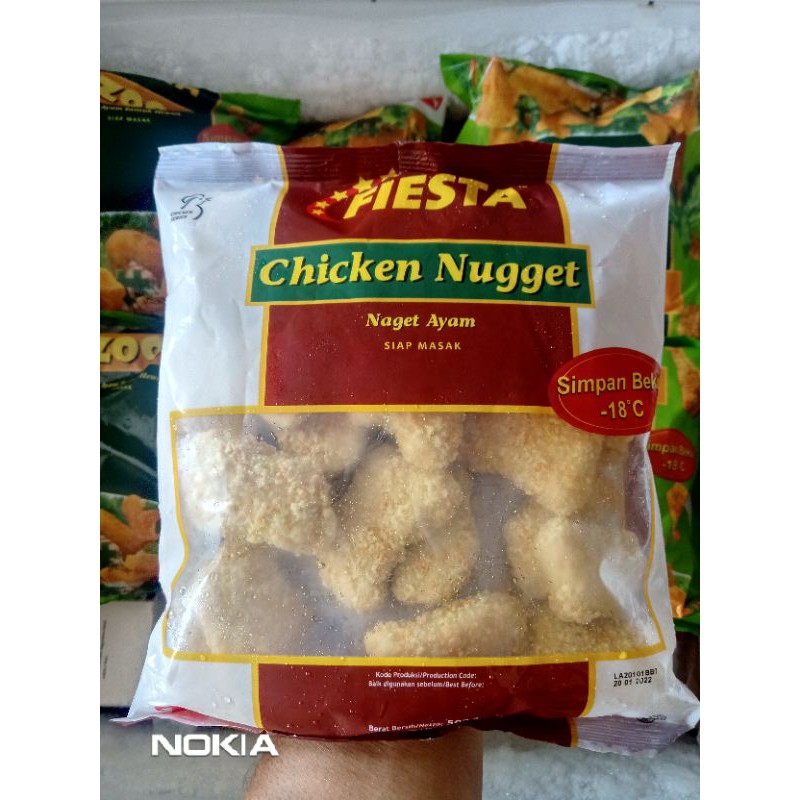 Jual Fiesta Chicken Nugget Kemasan 500gram | Shopee Indonesia