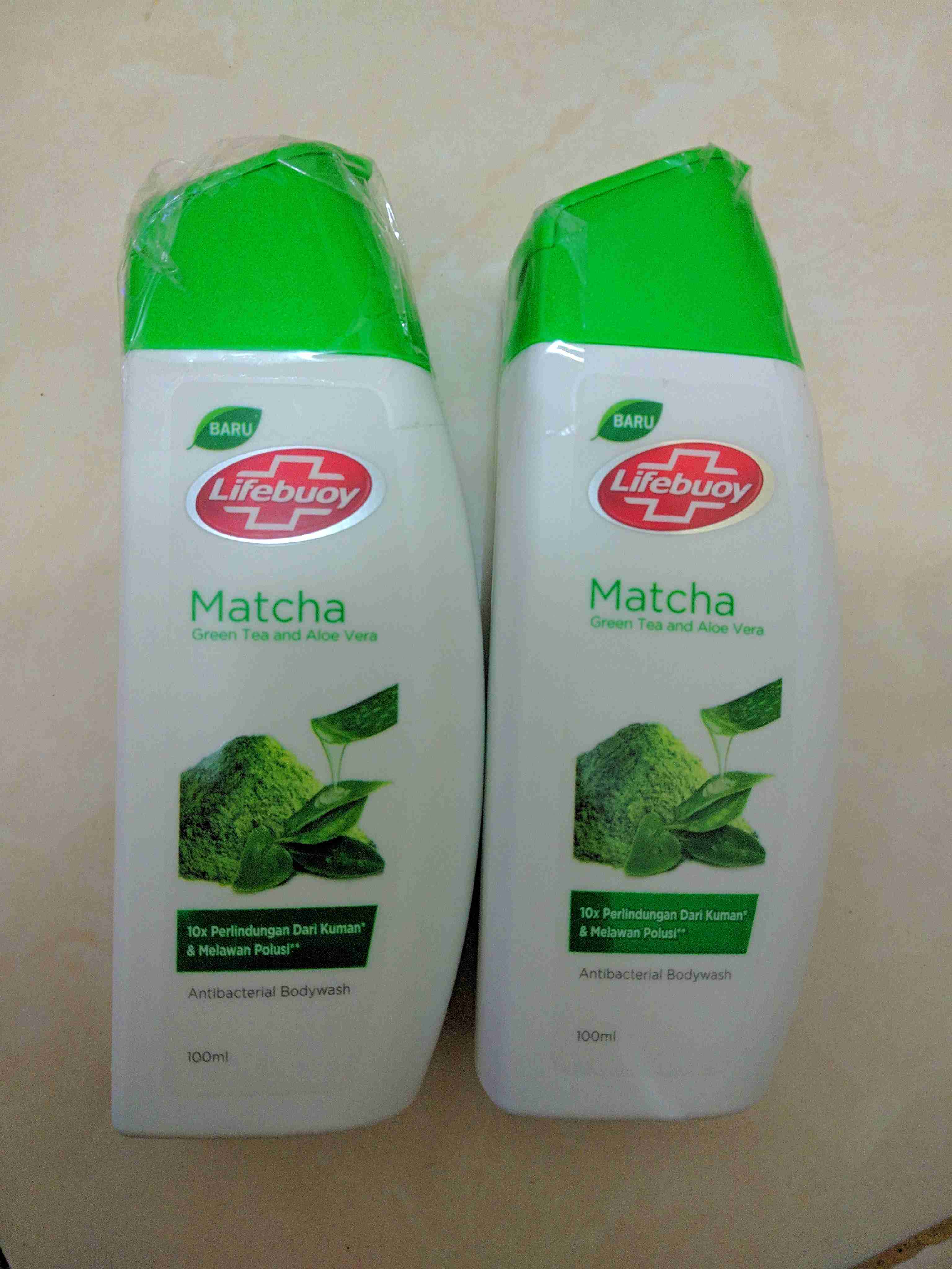 Lifebuoy Antibacterial Body Wash Matcha Green Tea 100 ml - Twinpack ...