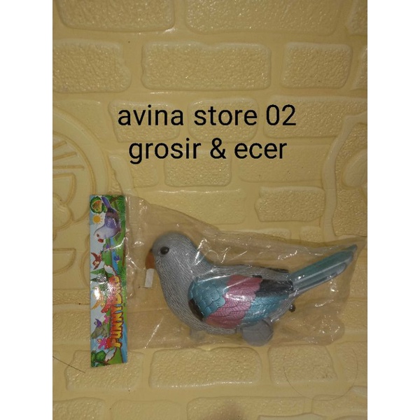 Jual MAINAN ANAK-ANAK BURUNG TARIK ABU-ABU / MAINAN ANAK-ANAK BURUNG ...