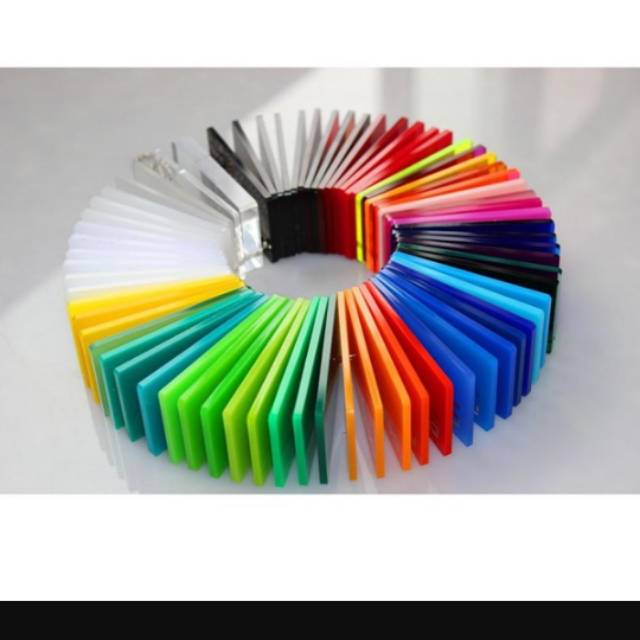 Katalog Akrilik MC , Contoh warna Acrylic | Shopee Indonesia