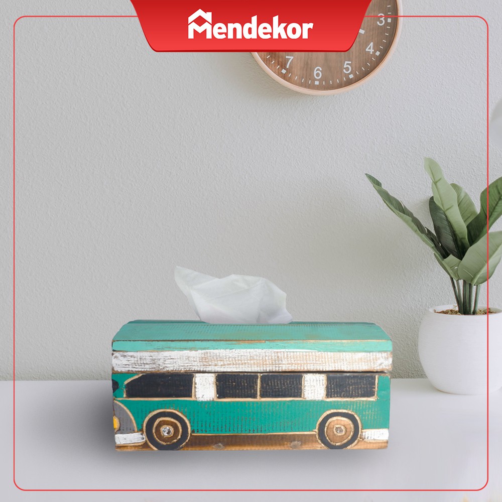 Jual Tempat kotak tisu kayu tissue holder box besar mobil vw vintage ...