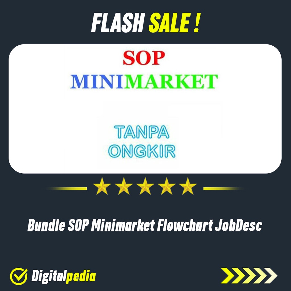 Jual Bundle SOP Minimarket Flowchart JobDesc Job Desk Panduan ...