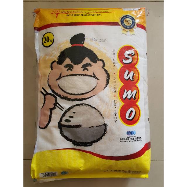 Jual Beras sumo kuning kemasan 20kg | Shopee Indonesia