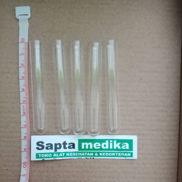 Jual Tabung Reaksi Kaca 8cm, 10cm dan 15cm | Shopee Indonesia