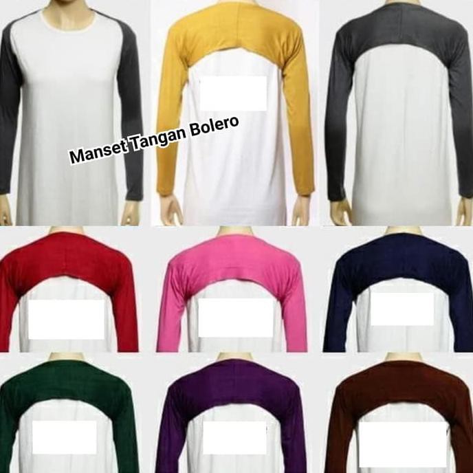 Jual Manset Tangan Sambung Atau Bolero Inner Dalaman Jilbab Hijab ...