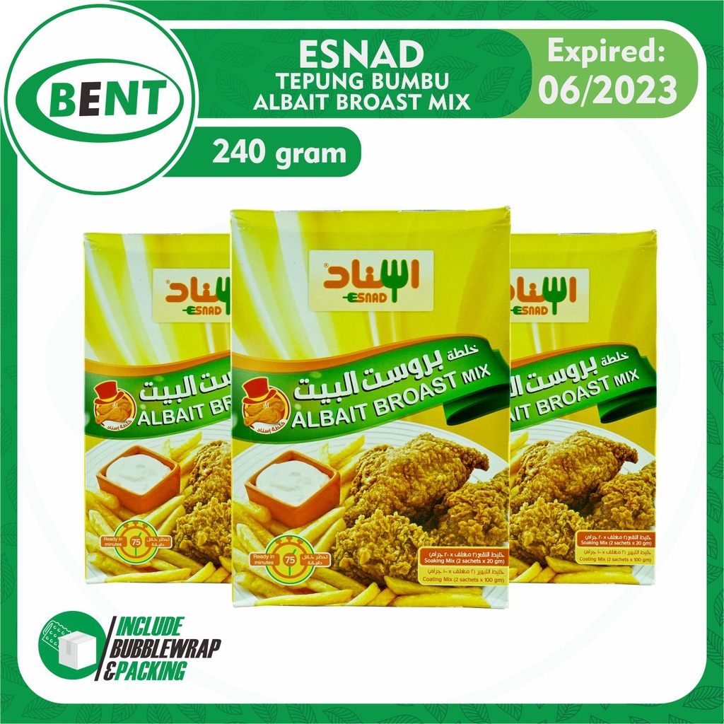 Jual ESNAD Tepung Bumbu AlBait Broast Mix 240 GR | Shopee Indonesia