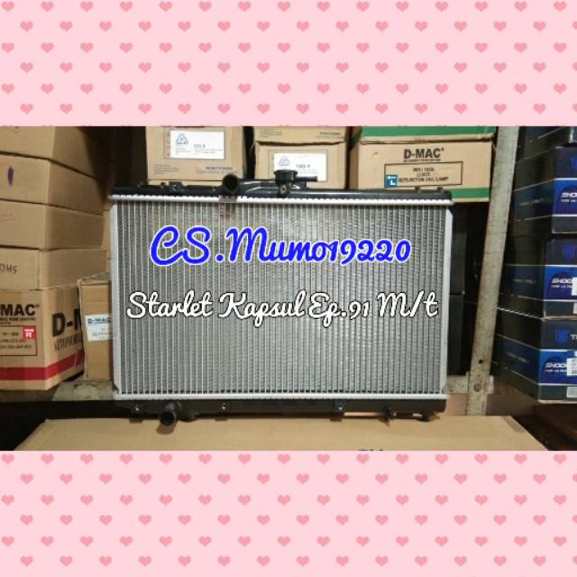 Jual Radiator Toyota Starlet Kapsul Ep.91 Manual | Shopee Indonesia
