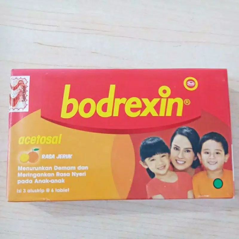 Jual Bodrexin tablet hisap rasa jeruk/obat demam anak/obat nyeri anak ...