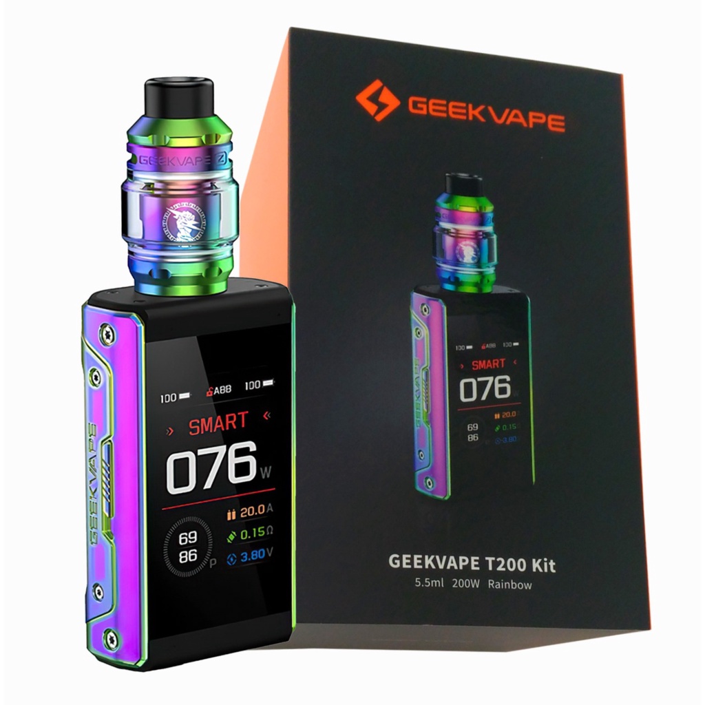 Jual Mod Vape Aegis T200 Kit 200W Rainbow Authentic By GeekVape ...