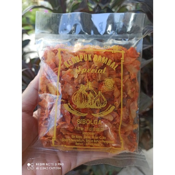 Jual Kerupuk Sambal Spesial Sibolga Cap Bawang (100g) | Shopee Indonesia