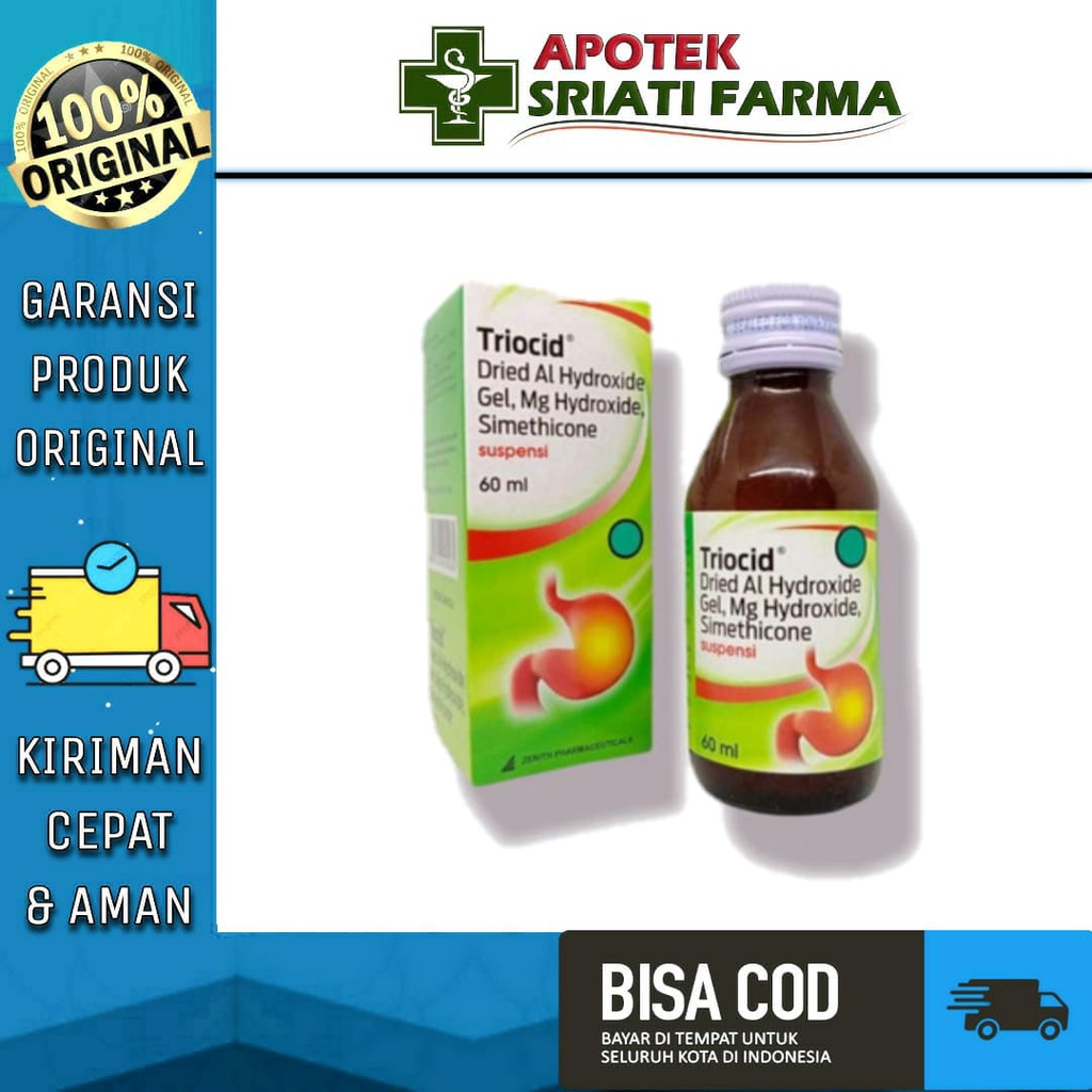 Jual Triocid Syrup 60ML | Shopee Indonesia