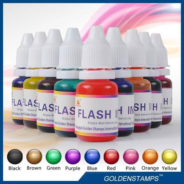Jual TINTA STEMPEL FLASH OTOMATIS SUPER INK FLASH Tinta Refill Refil ...