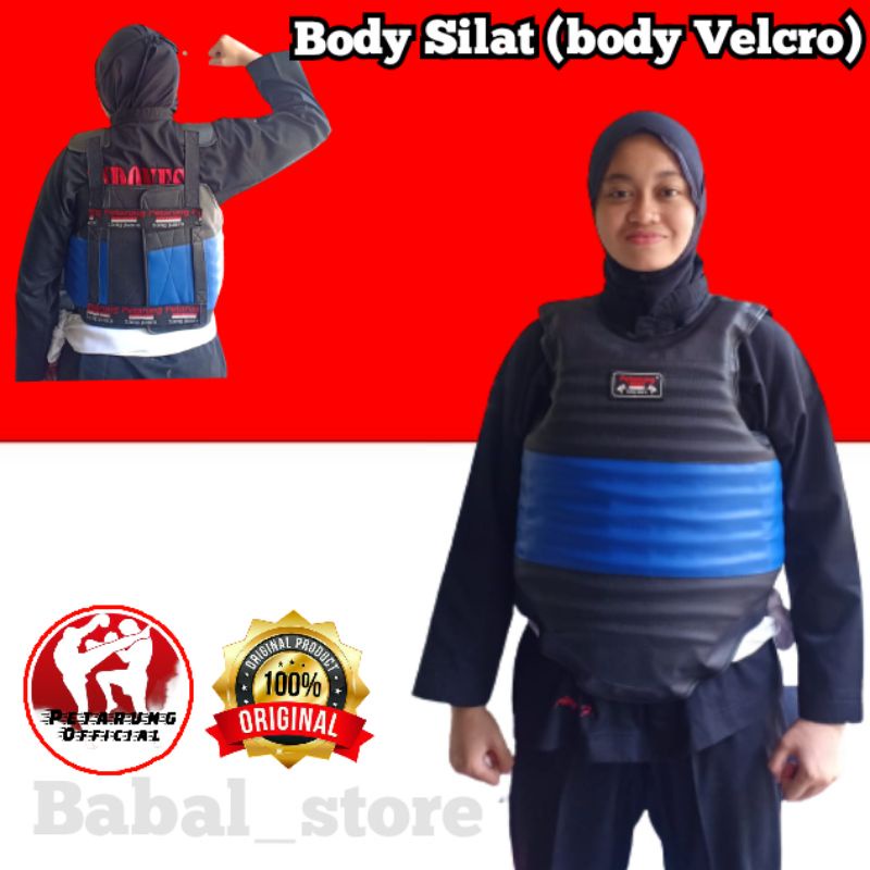 Jual body protector silat velcro/pelindung silat/body protector ...