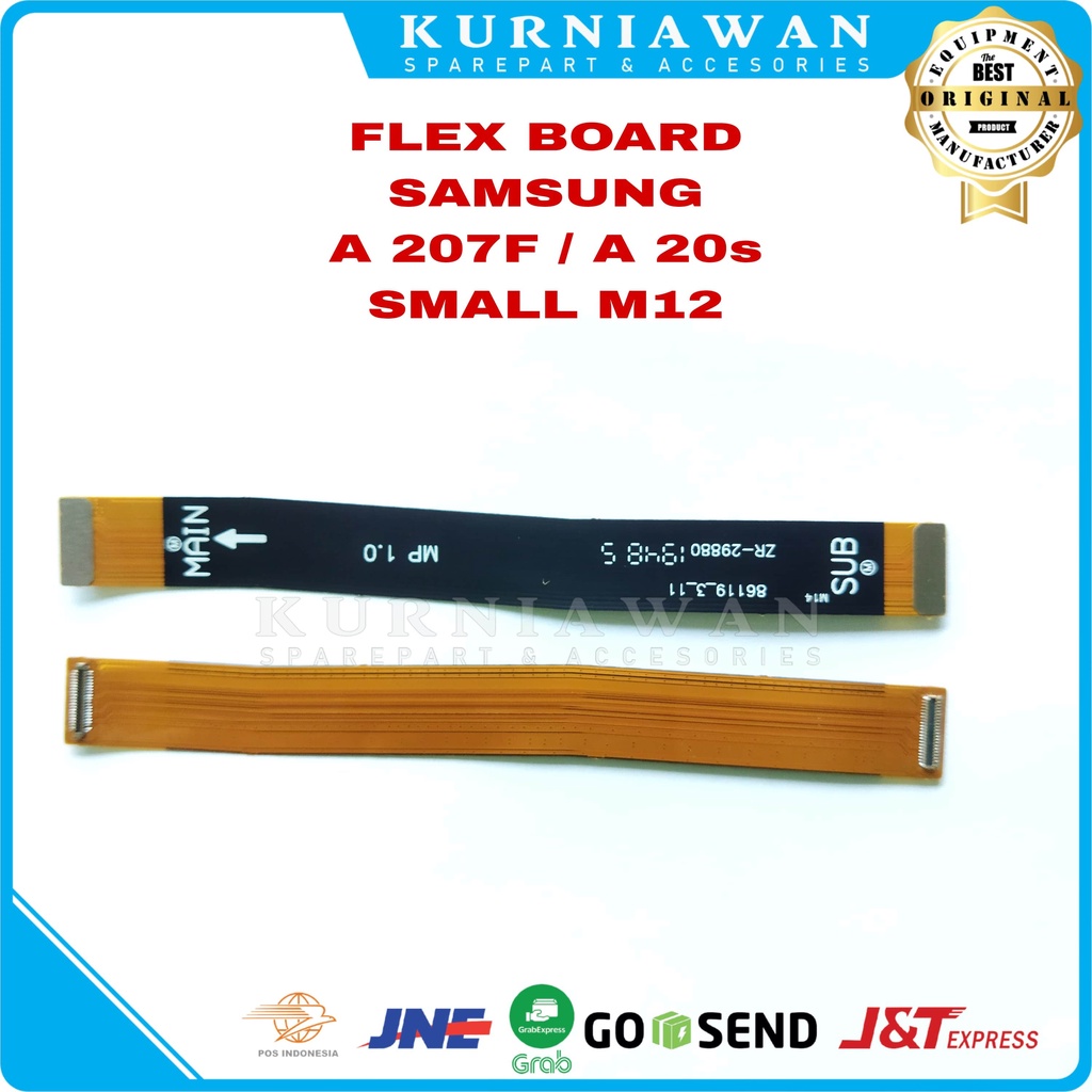 Jual Flexible Ui Board Samsung A207f A20s Small M12 Fleksibel Penghubung Mesin Konektor Charger ...