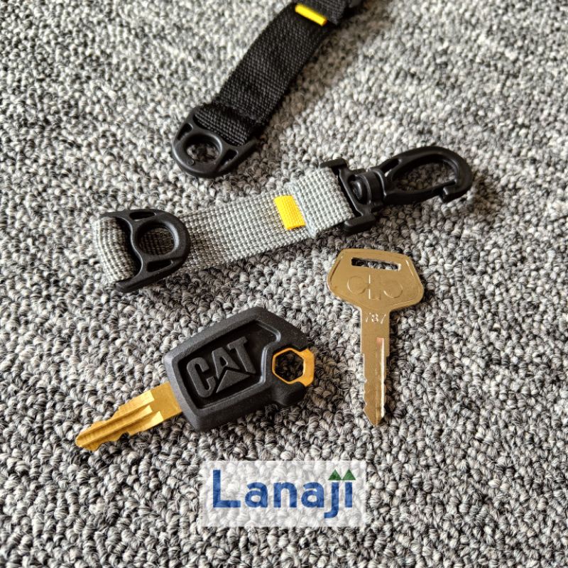 Jual Kunci Caterpillar dan Komatsu + Gantungan Kunci Tali Tactical ...