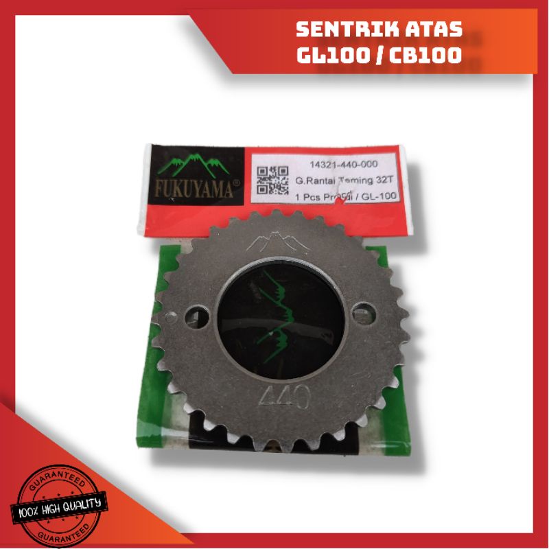 Jual gigi gear sentrik timing atas gl pro series 32T Fukuyama | Shopee ...