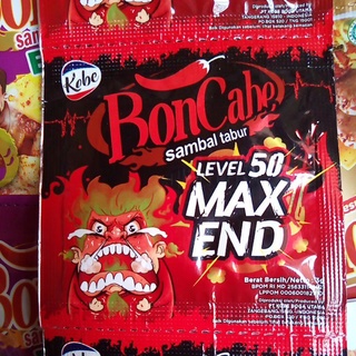 Jual Kobe Bon Cabe Boncabe Cabai Bubuk Sambal Tabur Level 50 Max End ...