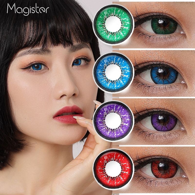 Jual SOFTLENS COSPLAY MERAH UNGU BIRU HIJAU (red violet purple blue ...