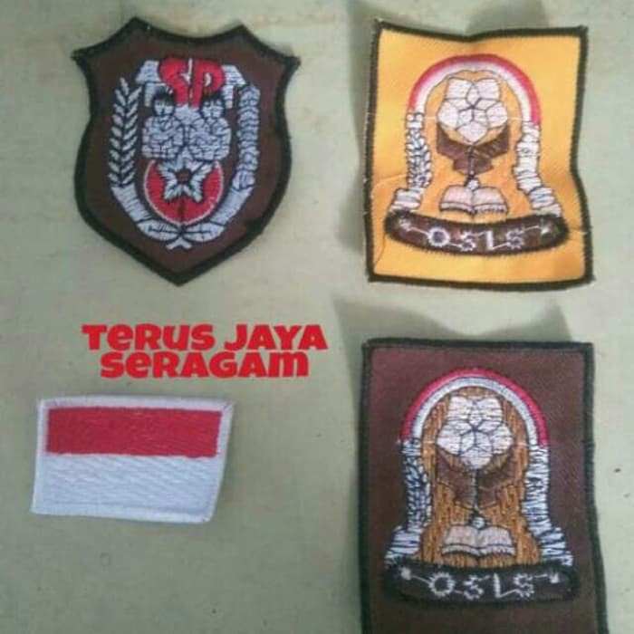 Jual Badge-Bed-Bet-OSIS Sekolah SD-SMP-SMA Indonesia|Shopee Indonesia