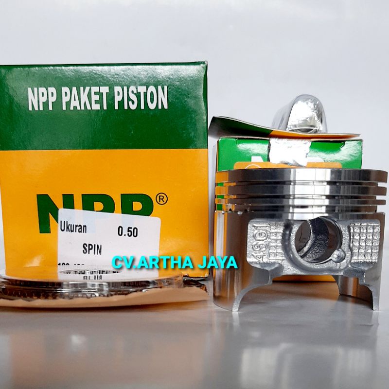 Jual PISTON KIT NPP SUZUKI SPIN 125 / SKYDRIVE / SKYWAVE ( STD / 025 ...