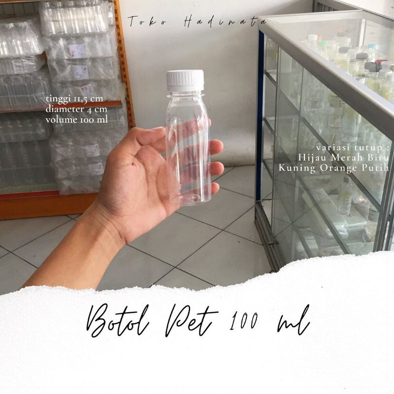 Jual Botol Plastik 100 Ml Long neck Botol Pet 100 Ml Tebal | Shopee Indonesia