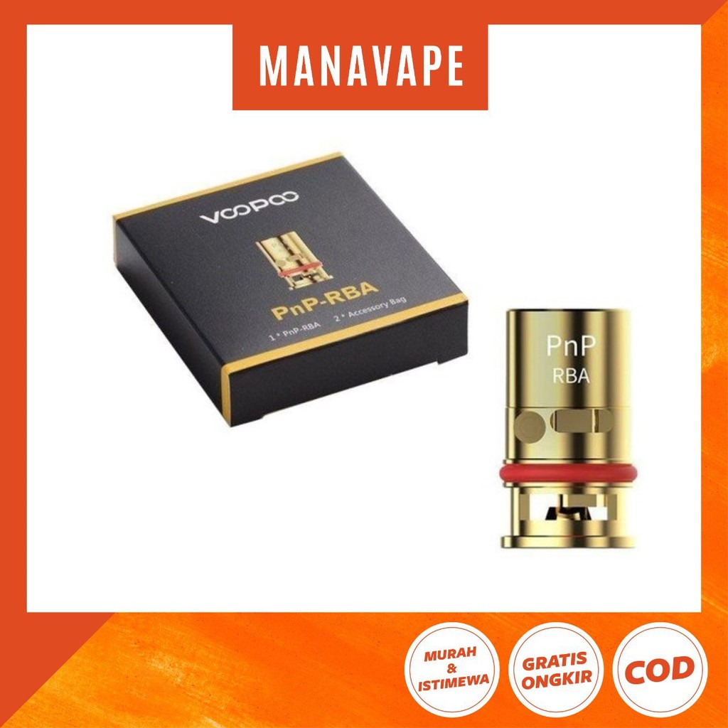 Jual RBA VOOPOO PnP AUTHENTIC for DRAG / VINCI / ARGUS / DORIC | Shopee ...