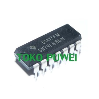 Jual IC 74ls86 SN74LS86AN 74 ls 86 74ls86an 7486 Indonesia|Shopee Indonesia