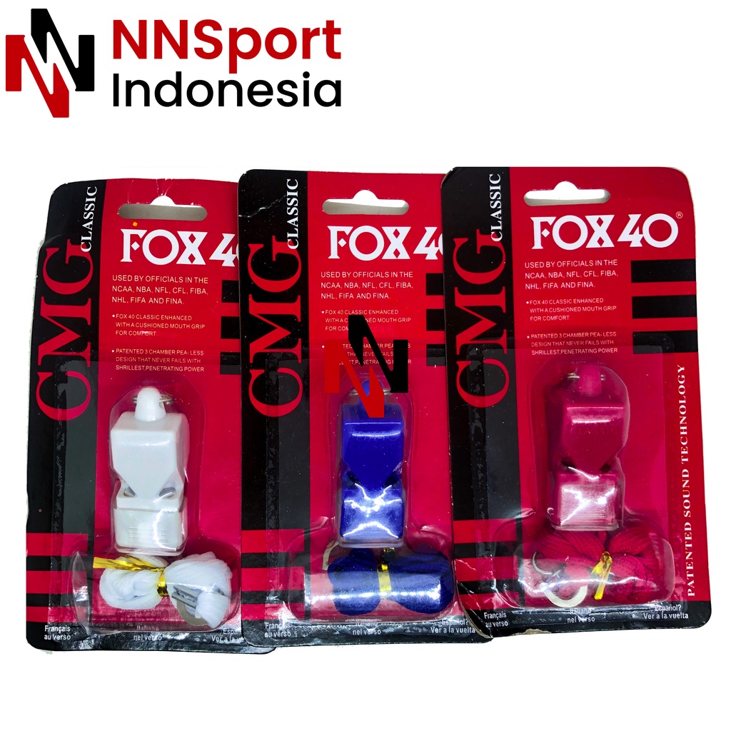 Jual Peluit Wasit Fox 40 Classic / Peluit Olahraga sepak bola Basket ...