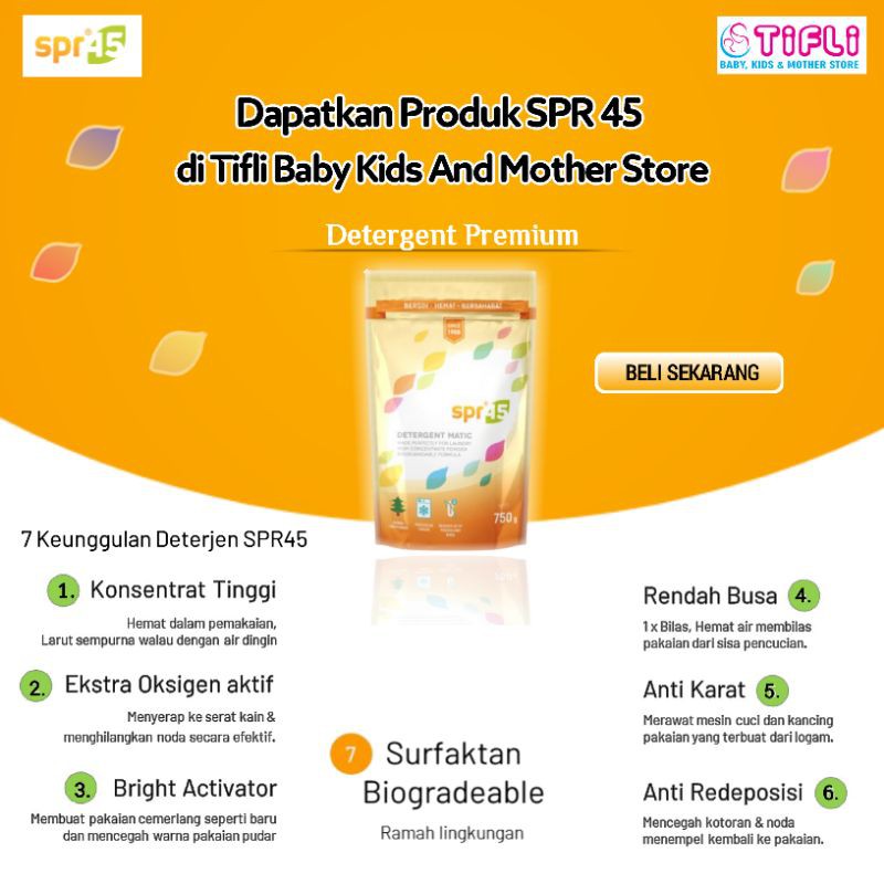 Jual Detergent Spr45 Kemasan Pounch (750gr) | Shopee Indonesia