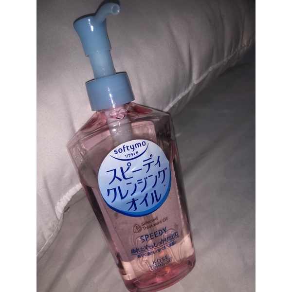 Jual PRELOVED Kose Softymo Speedy Cleansing Oil Nc 230ml (ORIGINAL Watsons) | Shopee Indonesia