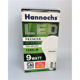 Jual Lampu LED Hannochs Hanoch Hannoc Hanok 9W 9Wat 9watt warna Putih ...
