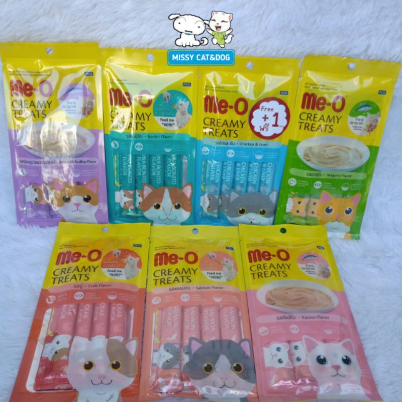 Jual Meo Creamy Treats 4x15gr /Snack Kucing Liquid / Snack Kucing ...