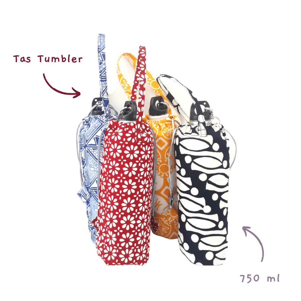 Jual Bukuku Tas Tumbler Batik | Tas Botol Minum | Tumbler | Shopee ...
