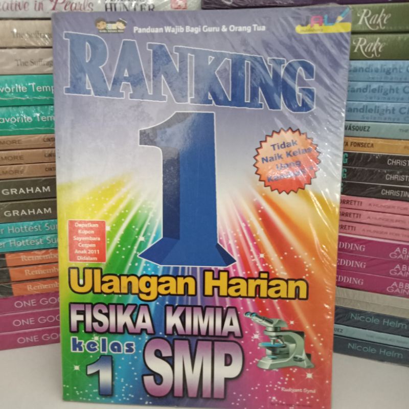 Jual Buku Murah Original - Buku Ranking 1 Ulangan Harian Fisika Kimia ...