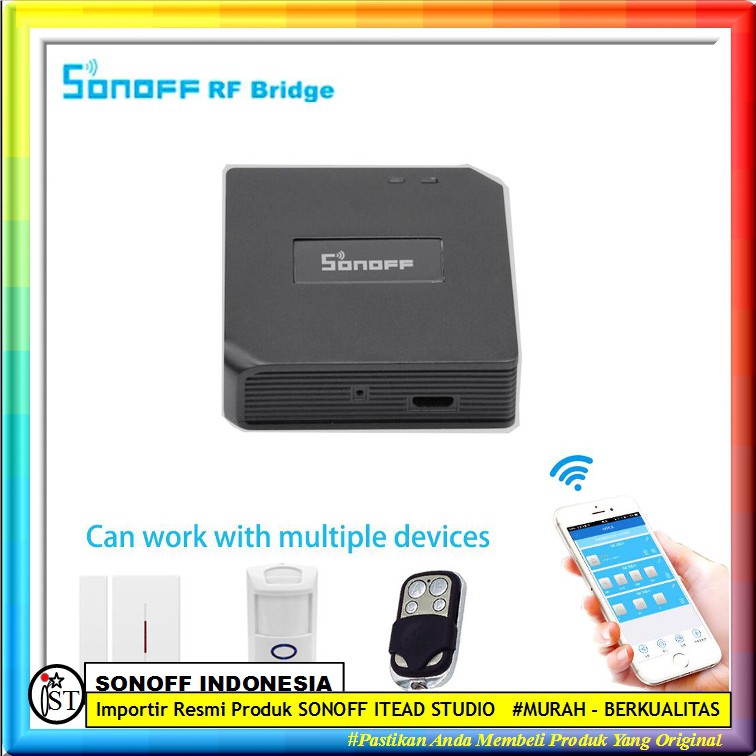 Jual Sonoff Home Security System Motion dan Door Sensor Control via ...