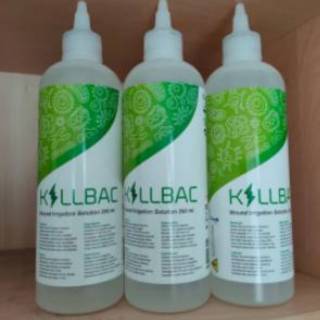 KILLBAC WOUND IRRIGATION BOTOL 350 ML cairan pembersih luka prontosan ...