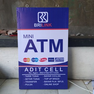 Jual Neon Box BRILINK / CUSTOM (banner) | Shopee Indonesia