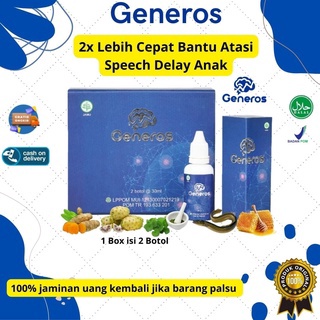 Jual VITAMIN GENEROS SPEECH DELAY AUTIS AUTISME HIPERAKTIF TERLAMBAT ...