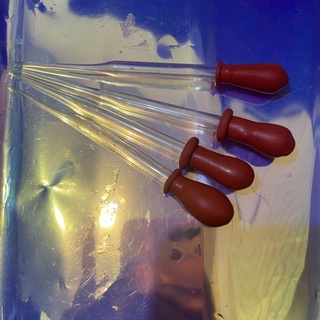 Jual Pipet Kaca 11cm 11 Cm Karet Merah Glass Pipette Tetes Kimia ...