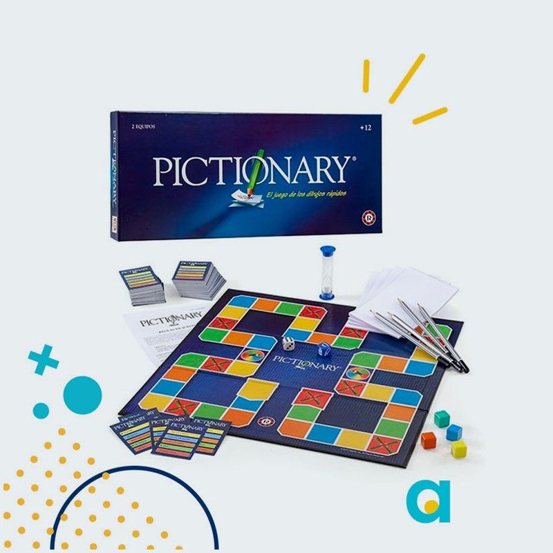 Jual Pictionary - The Game of Quick Draw ori Mattel - msh segel ...