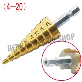 Jual MATA BOR BESI 4 - 20 PAGODA KERUCUT SUSUN MATA BOR BESI KAYU ...