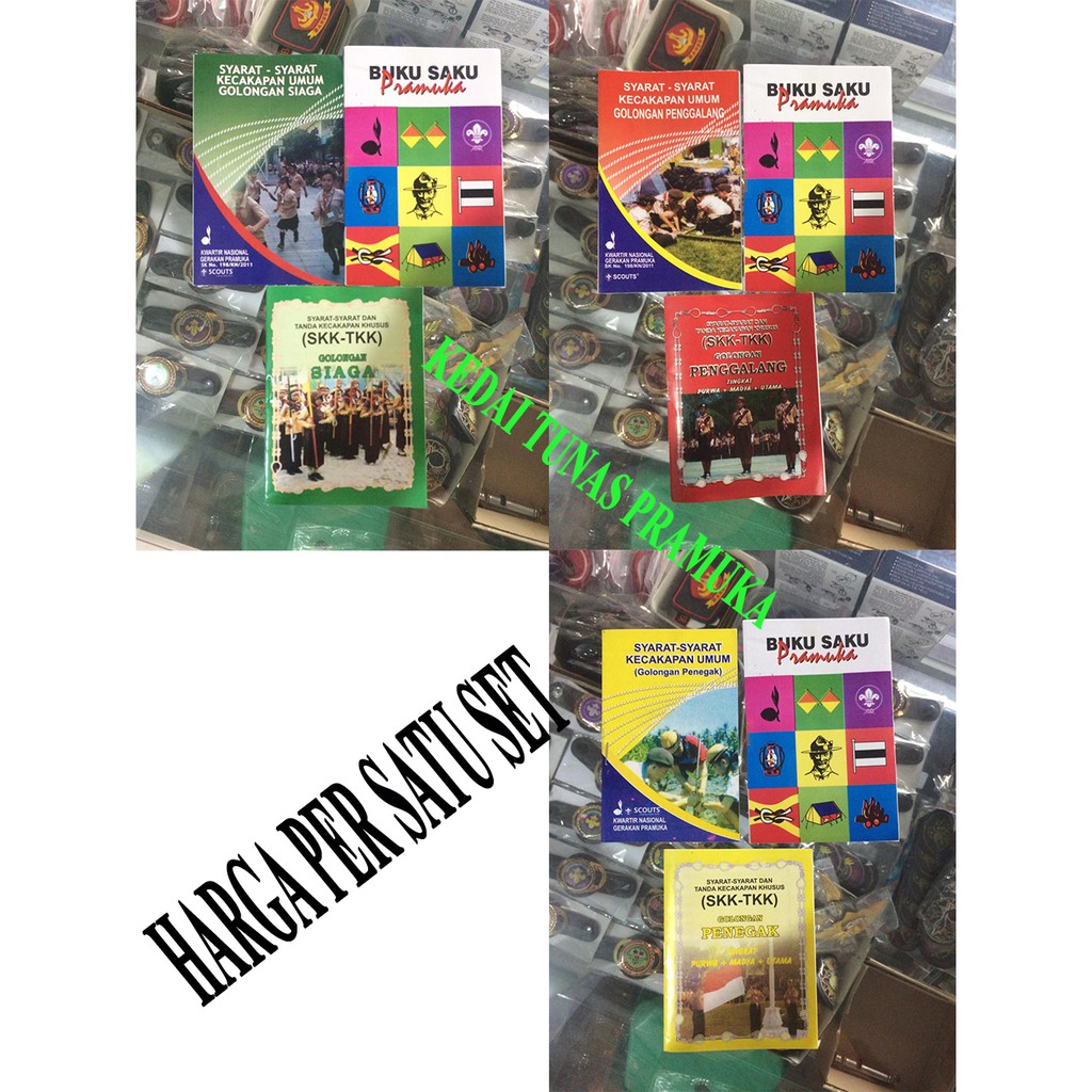 Jual 1 Paket Buku Sku + Saku + Skk Pramuka Siaga Penggalang Penegak ... Jual 1 Paket Buku Sku + Saku + Skk Pramuka Siaga Penggalang Penegak ...