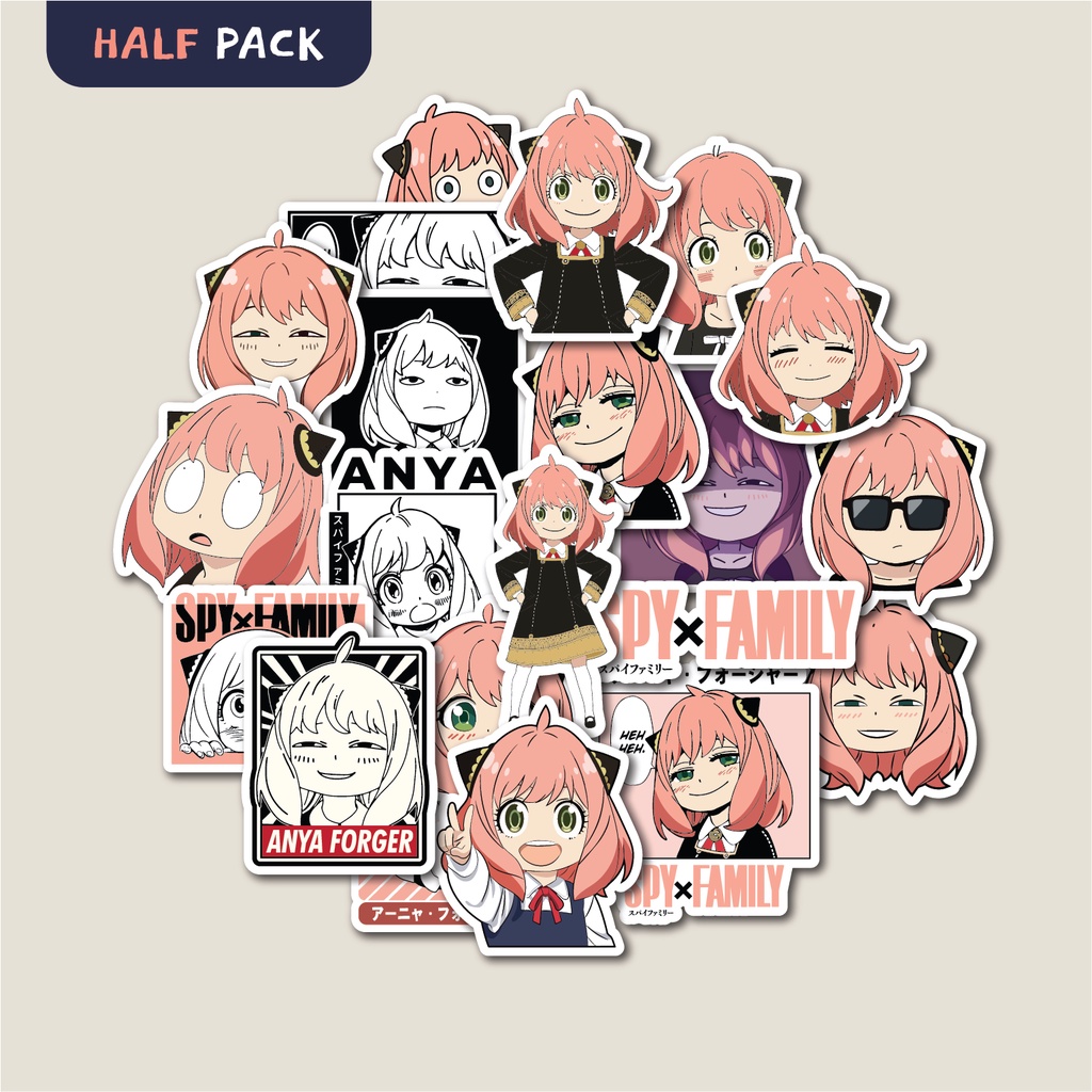 Jual STICKER PACK ANYA SPY X FAMILY | STICKER TUMBLER | STIKER LAPTOP ...